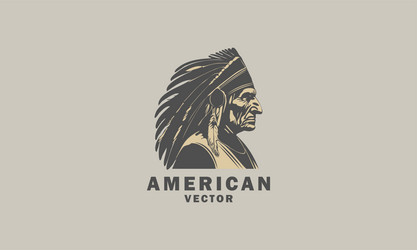 American Indian Profile Vector Images (over 440)