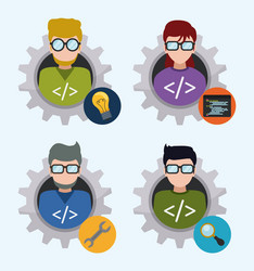 Web Developer Avatar Vector Images (over 3,000)