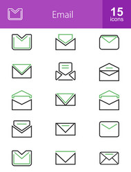 Email and communication Royalty Free Vector Image