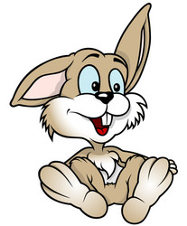 Rabbit Sitting Vector Images (over 7,000)