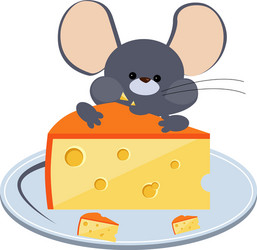Mouse Stealing Cheese Vector Images (54)