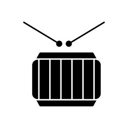 Traditional percussion instrument icon icon Vector Image