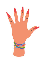 Female Palm of Hand Vector Images (over 6,300)