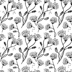 Abstract floral pattern Royalty Free Vector Image