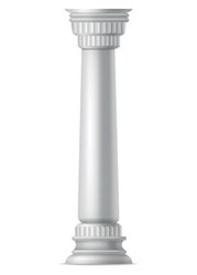 Classic architecture column Royalty Free Vector Image