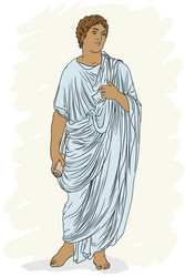 Greek men Royalty Free Vector Image - VectorStock