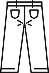 Jeans Outline Vector Images (over 6,400)
