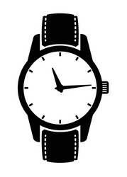 Pink glamorous women watch isolated Royalty Free Vector