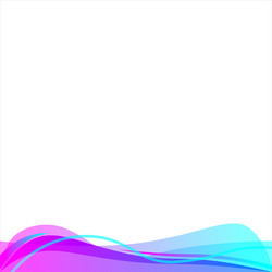 Gradient abstract footer Royalty Free Vector Image