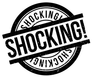Shocking rubber stamp Royalty Free Vector Image
