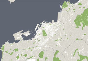 Map city vigo spain Royalty Free Vector Image - VectorStock
