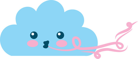 Kawaii Wind Vector Images (over 480)