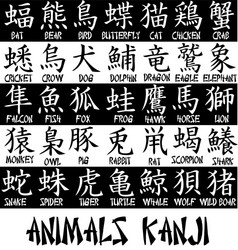 Kanji Vector Images (over 3,500)