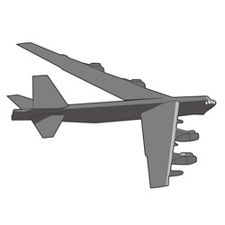 F117 nighthawk stealth air plane design Royalty Free Vector