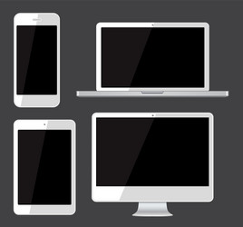 Laptop Tablet Cell Phone Icon Vector Images (over 7,600)