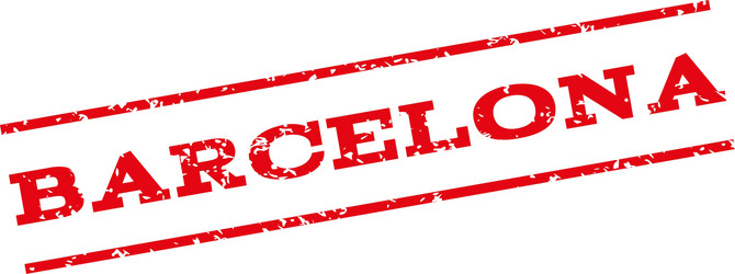 Barcelona watermark stamp Royalty Free Vector Image