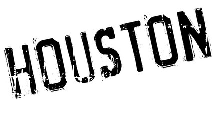 Houston rubber stamp Royalty Free Vector Image