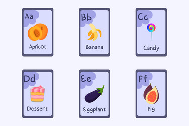 Candy Flashcard Vector Images (45)