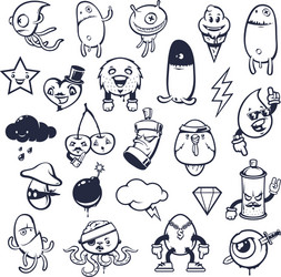 How To Draw Graffiti Characters Easy