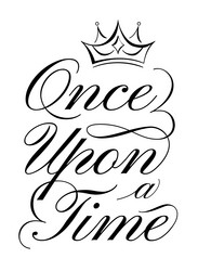Once upon a time Royalty Free Vector Image - VectorStock