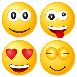 Hush emoticon Royalty Free Vector Image - VectorStock