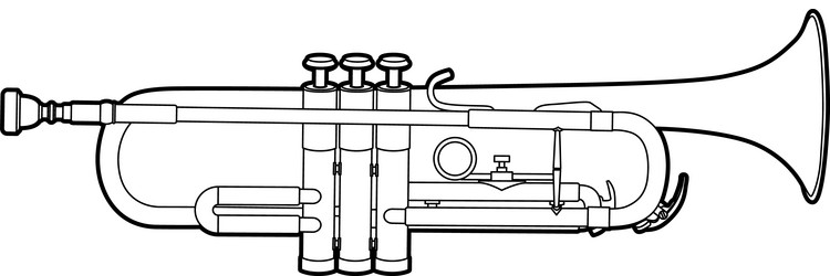 Trumpet Outline