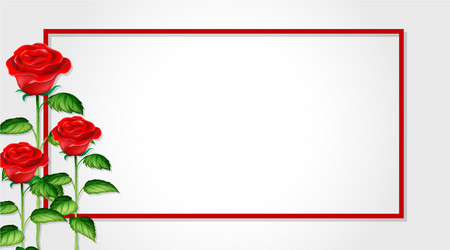 Rose Board Flower Frame Vector Images (over 140)