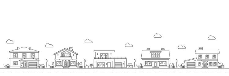 Neighborhood Map For Kids Blank