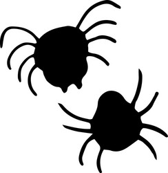 Spider icon hand drawn doodle style minimalism Vector Image