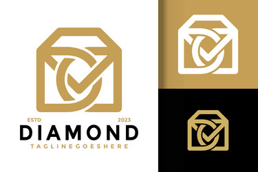 D Diamond Logo Vector Images (over 710)