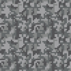Pixel seamless pattern template grayscale Vector Image