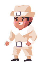 Cartoon Explorer Person Vector Images (over 7,100)