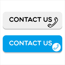 Contact us button icon Royalty Free Vector Image