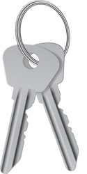 Set of keys Royalty Free Vector Image - VectorStock