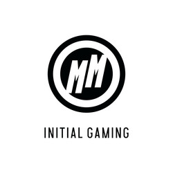 Initial ia logo concentric circle line clean and Vector Image