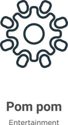 Pom Poms Megaphone Vector Images (68)