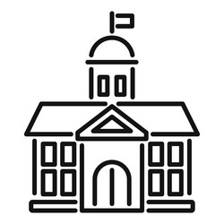 School Building Outline Vector Images (over 6,200)