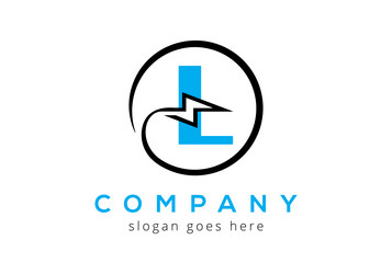 Lightning Bolt Letter L Vector Images (83)