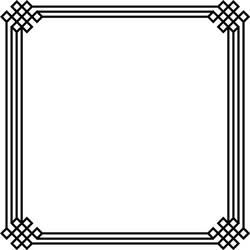 Chinese frame design Royalty Free Vector Image