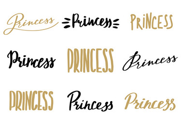 Princess Word Vector Images (over 1,000)