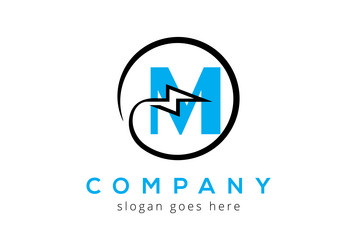 Lightning Bolt Letter M Vector Images (over 120)