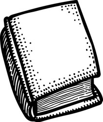 Cartoon image of book icon symbol Royalty Free Vector Image