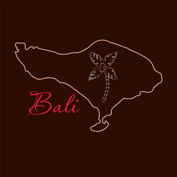 Art Map of Bali Vector Images (85)