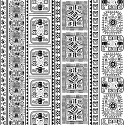 Tribal ethnic seamless pattern Royalty Free Vector Image