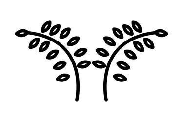 Paddy Plant Vector Images (over 1,400)