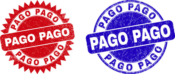 Pago Stamp Rubber Vector Images (41)