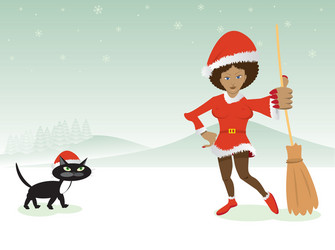 Cat Lady Vector Images (over 3,400)