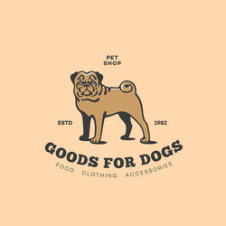 Pug Logo Vector Images (over 1,700)