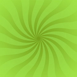 Sun rays background green radiate beam burst Vector Image