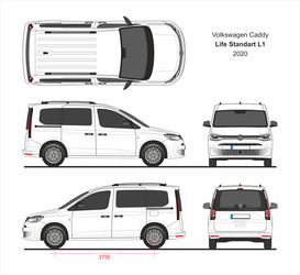 Caddy Van Vector Images (78)